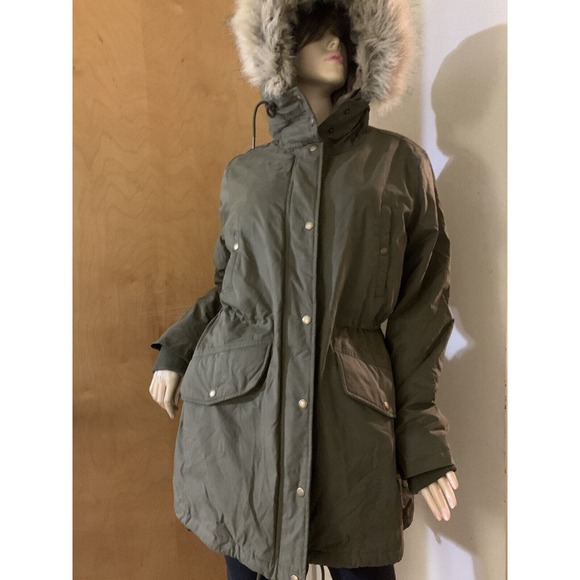 Fat Face | Jackets & Coats | Fat Face Womens Khaki Green Tefloncoated ...
